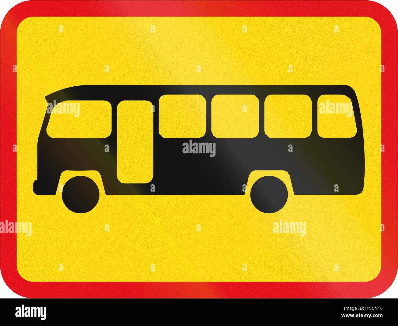 Temporary road sign used in the African country of Botswana - The ...