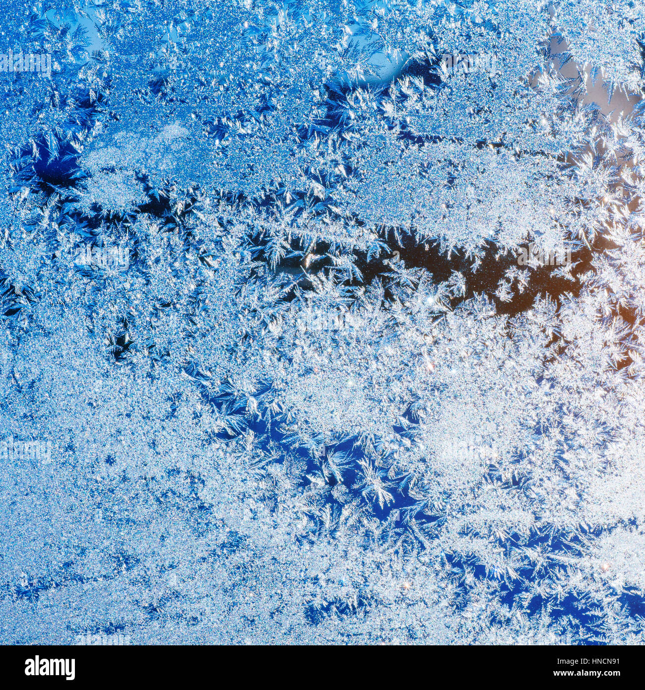 texture of patterns on frozen window glass Stock Photo - Alamy