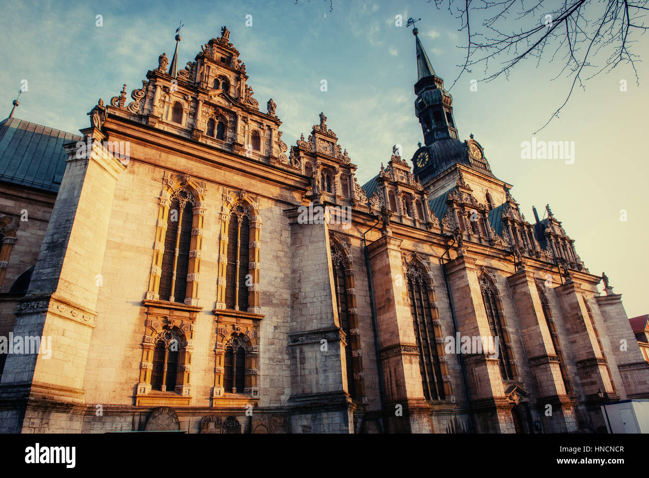 Holy Trinity Church in Wolfenb ttel. Germany. Little Venice Stock Photo ...
