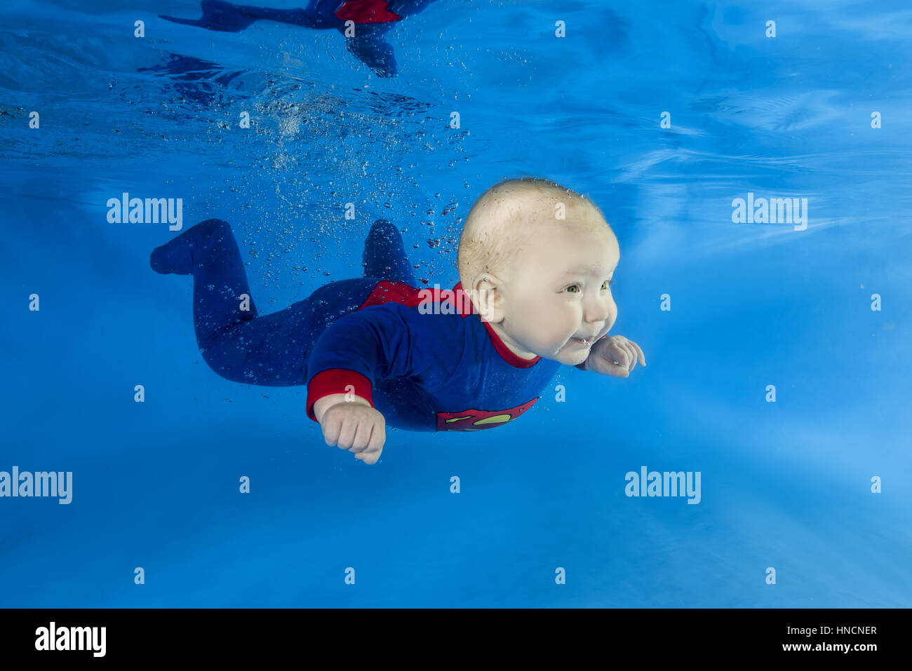 Superman underwater hi-res stock photography and images - Alamy