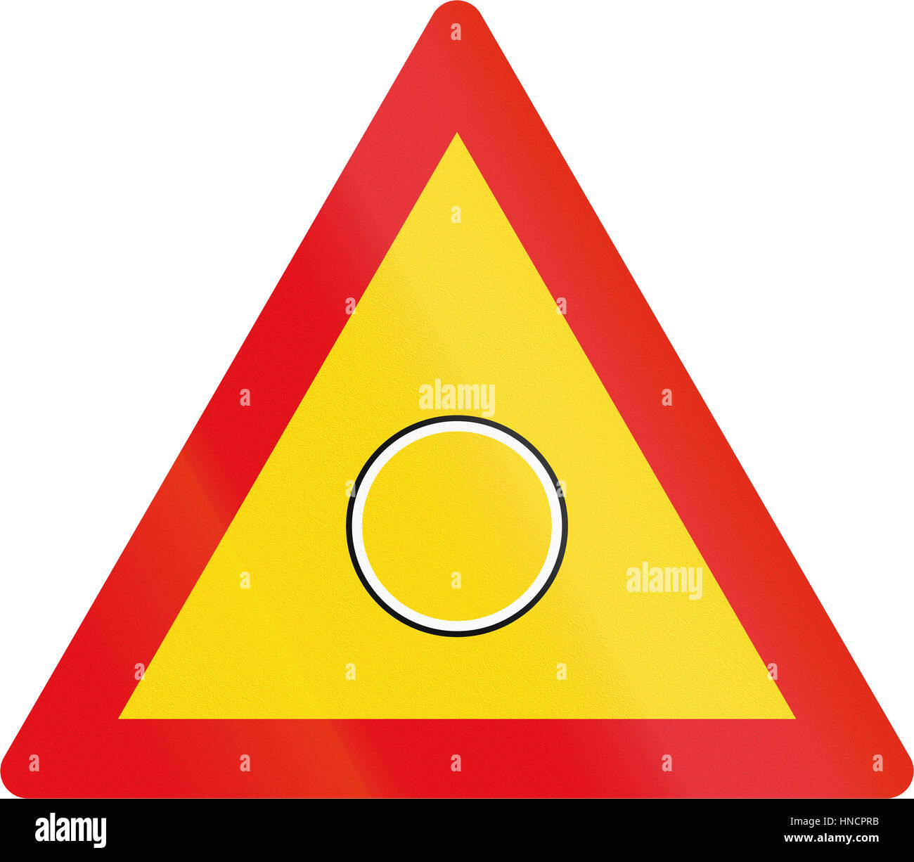 Flashing triangle hi-res stock photography and images - Alamy