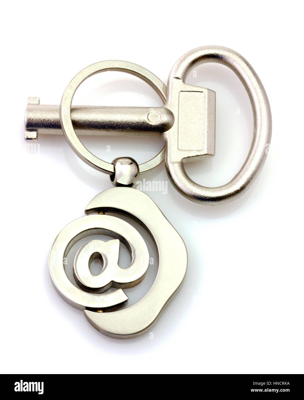 Email security symbol on white background Stock Photo - Alamy