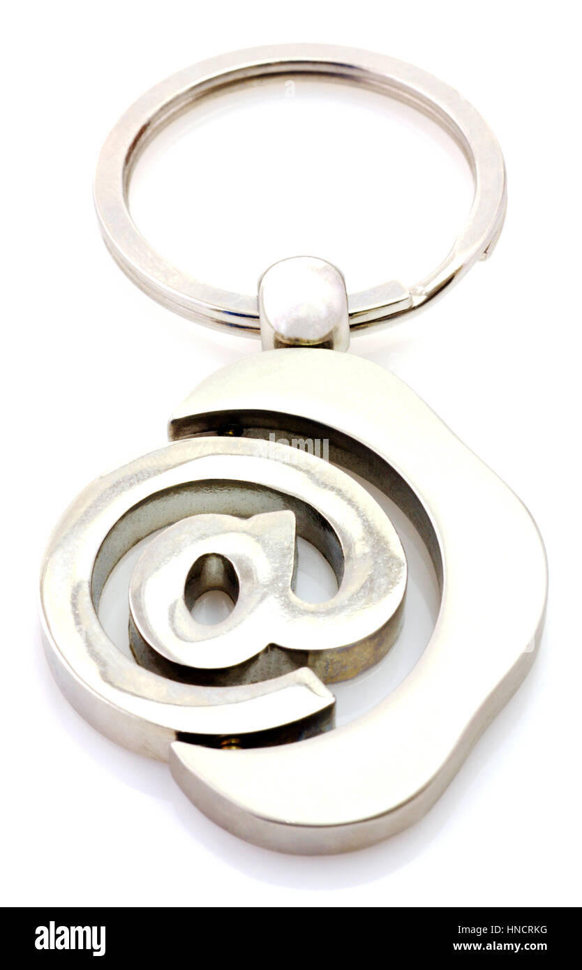 Email symbol isolated on white background Stock Photo - Alamy