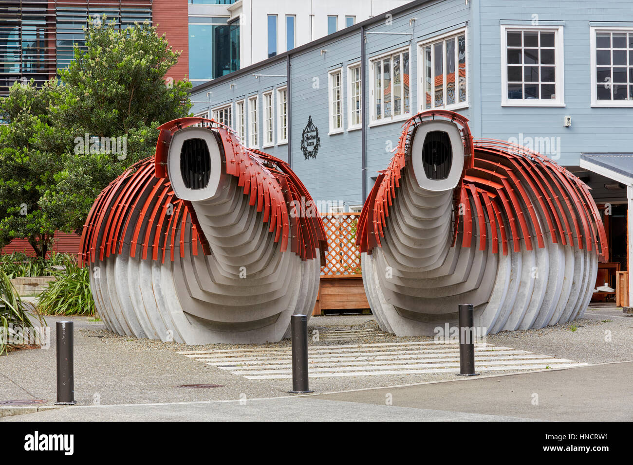 Lobster Loos, public toilets, Queens Wharf, Wellington, New Zealand ...