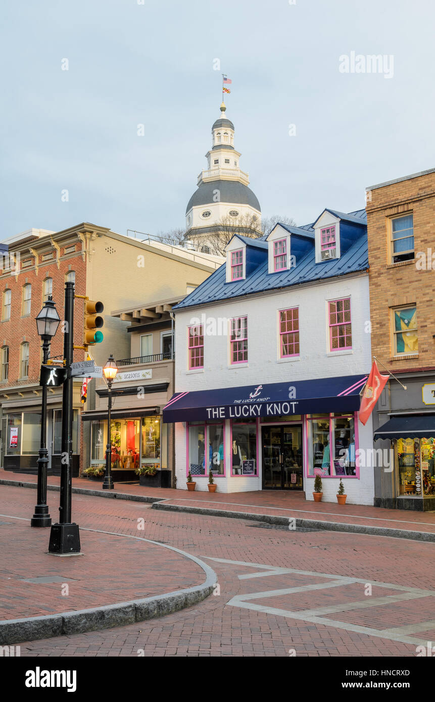 Annapolis maryland history hi-res stock photography and images - Alamy