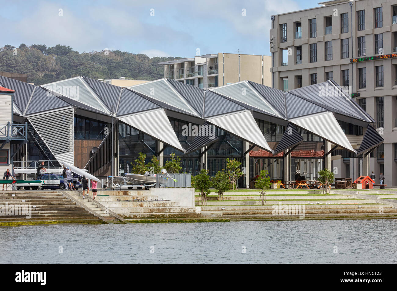Wharewaka Function Centre, Frank Kitts Park, Wellington, New Zealand ...