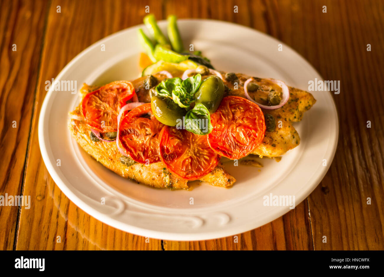 Red Snapper Plate Stock Photos & Red Snapper Plate Stock Images - Alamy
