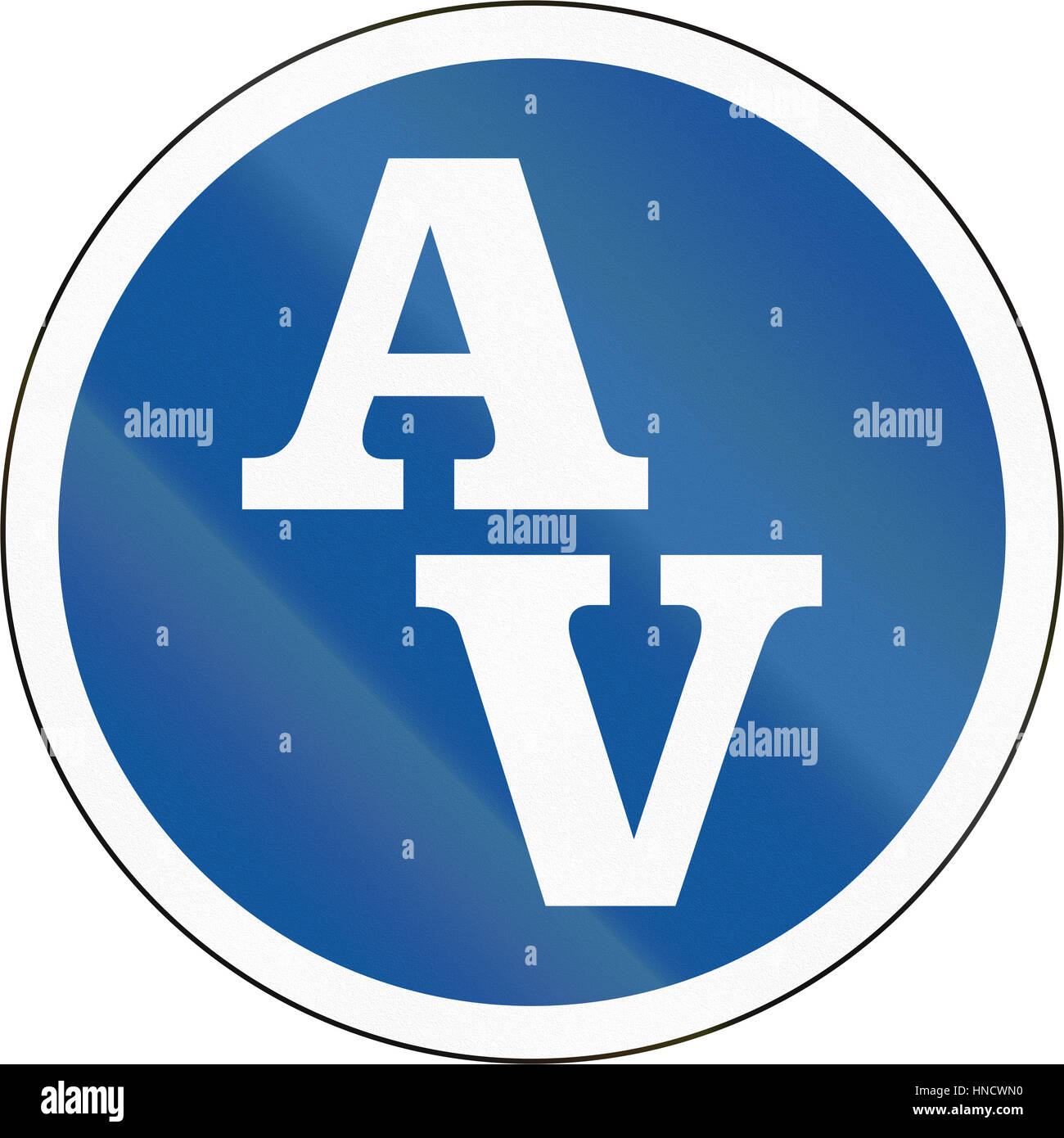 Road sign used in the African country of Botswana - Abnormal vehicles ...