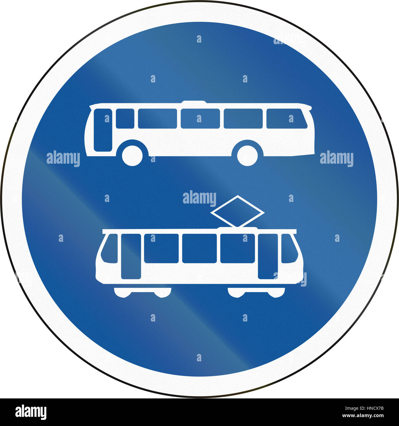 Road sign used in the African country of Botswana - Buses and trams ...