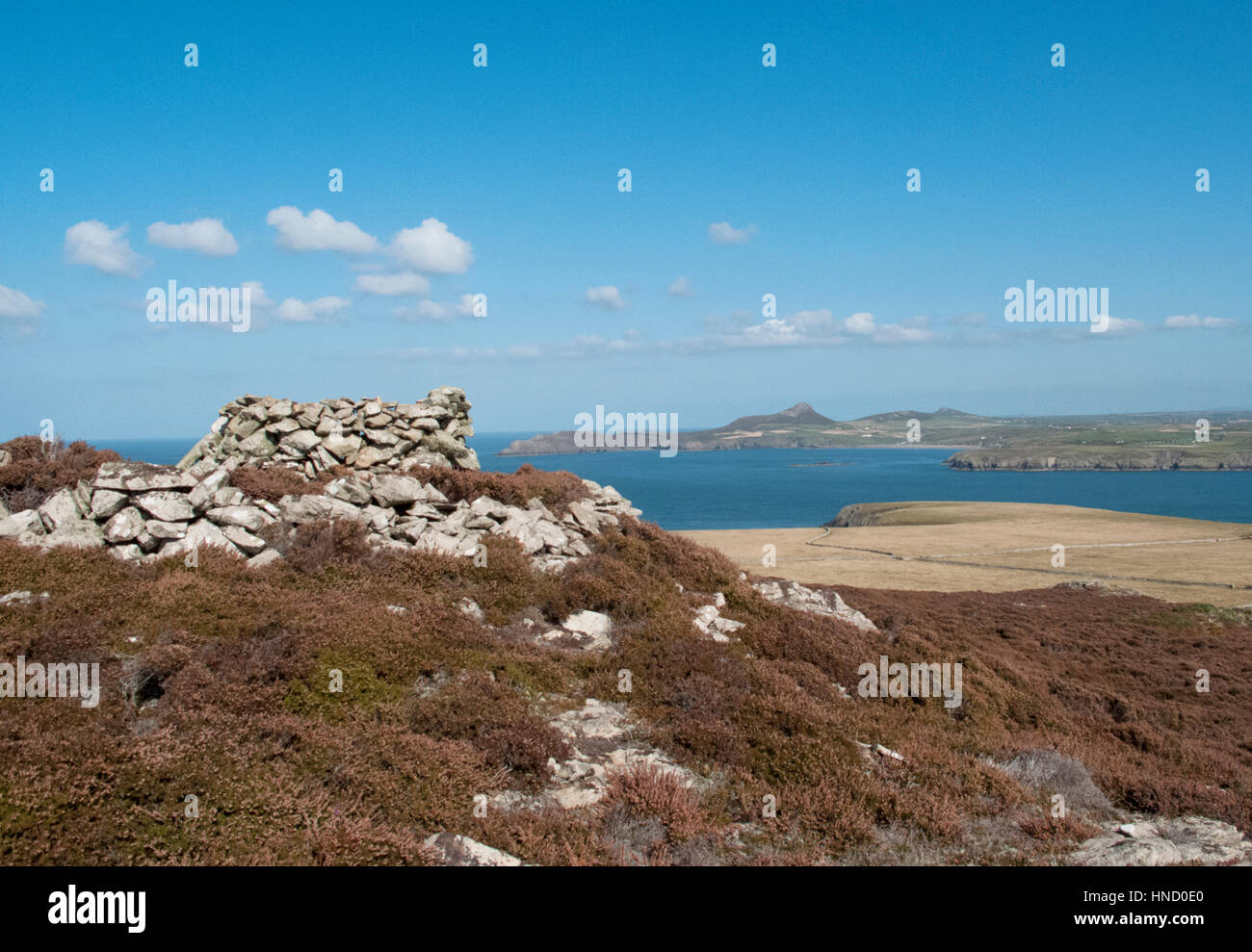 landscape ramsey Island Stock Photo - Alamy