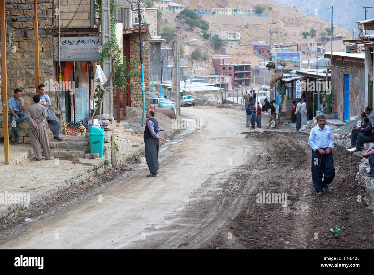 Hawraman-at Takht, Iranian Kurdistan, Iran Stock Photo - Alamy