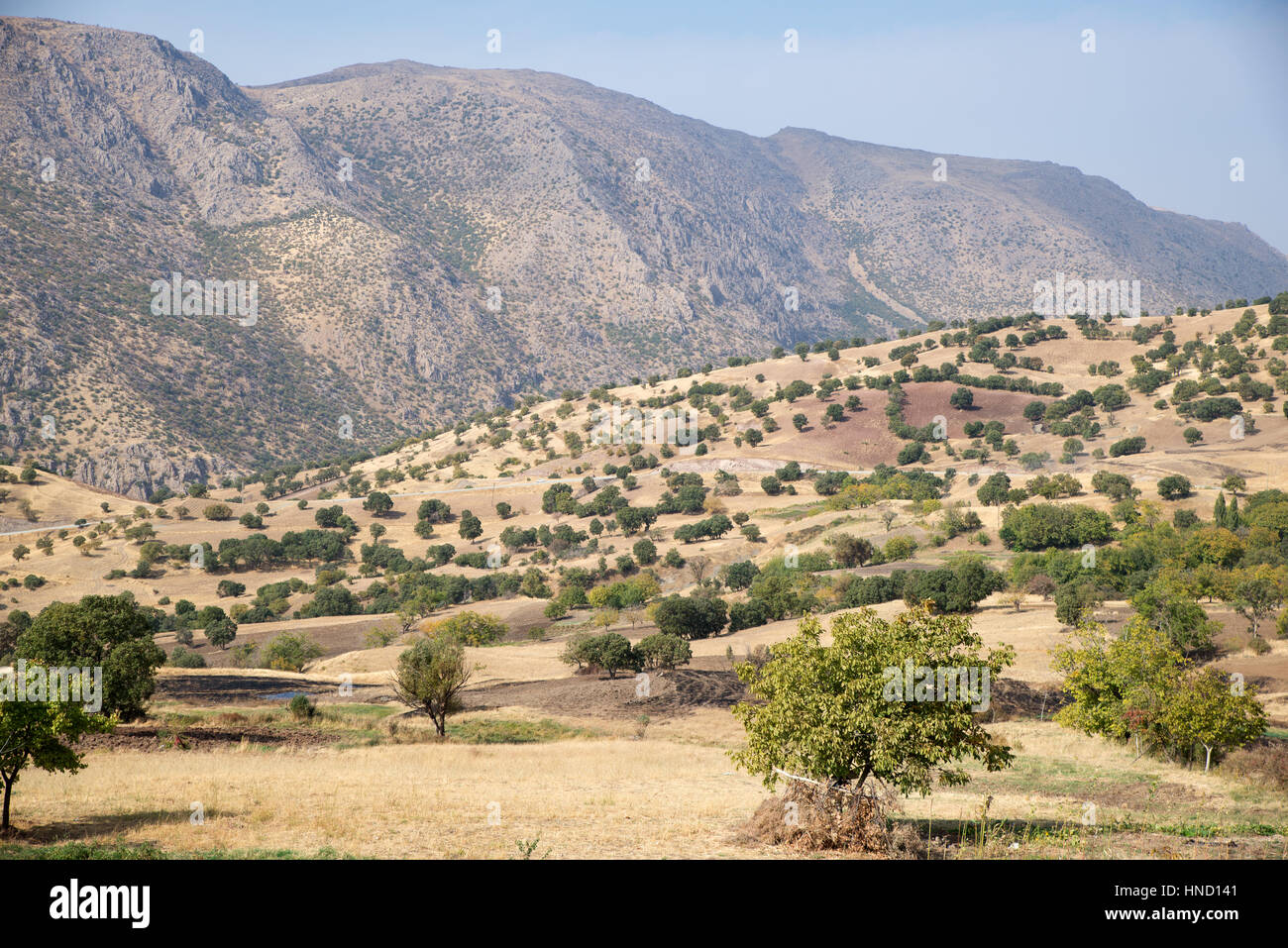 Landscape close to Palangan ancient village, Iranian Kurdistan, Iran ...