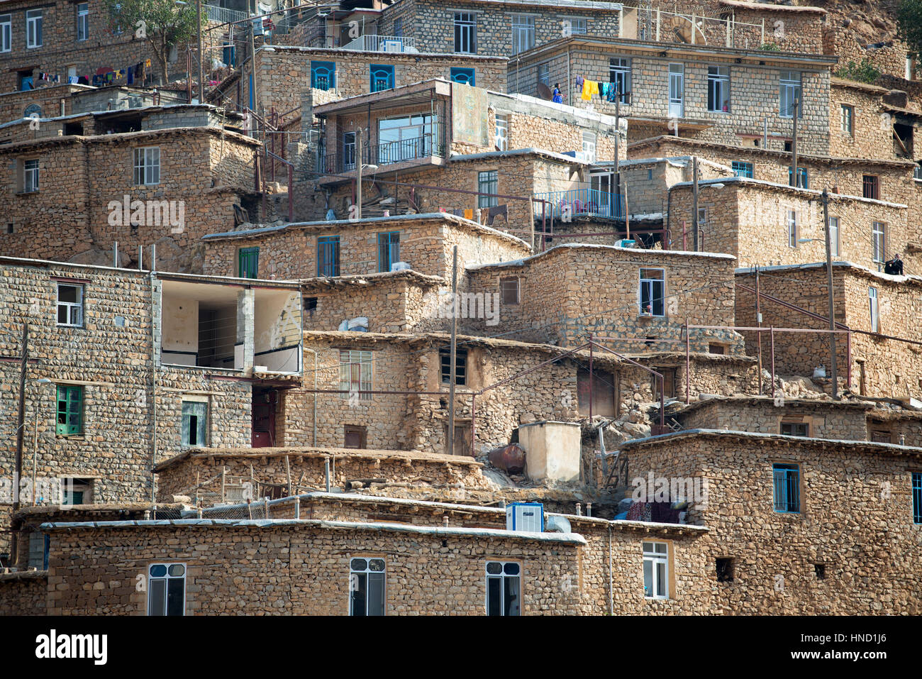 Palangan ancient village, Iranian Kurdistan, Iran Stock Photo - Alamy