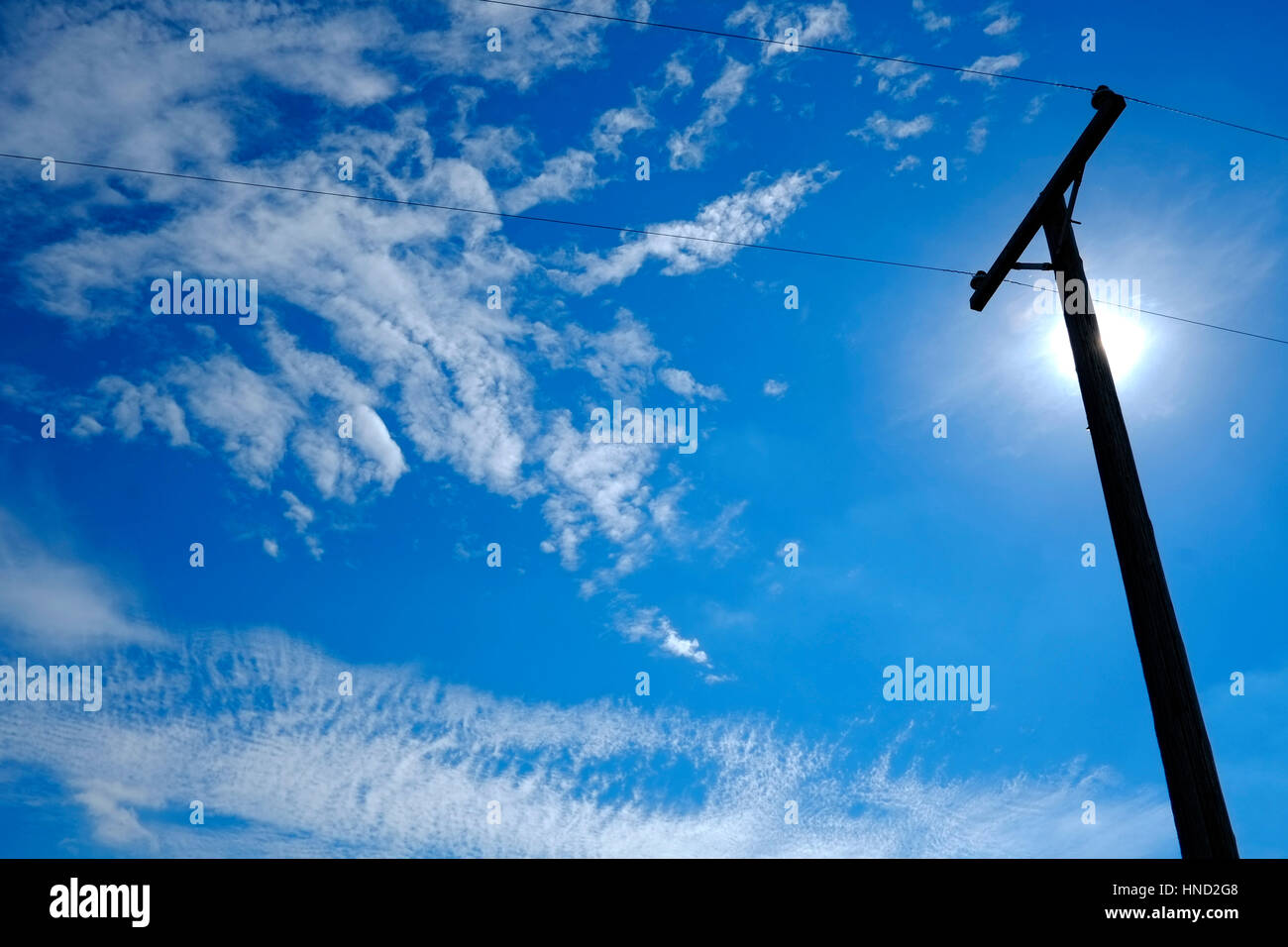 Blue utility hi-res stock photography and images - Alamy