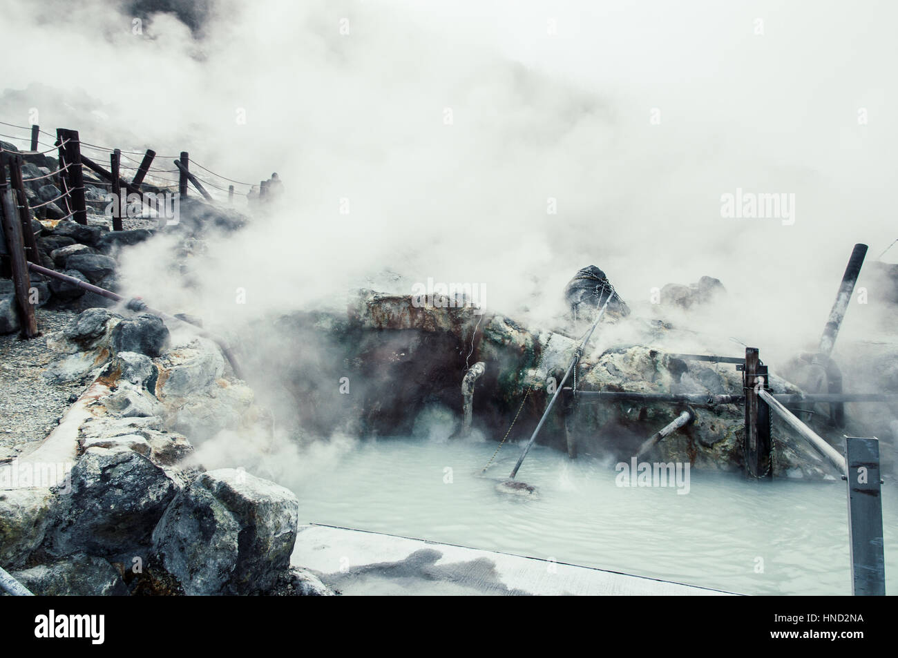 Boiled Lava eggs at Owakudani volcanic valley,Japan Stock Photo - Alamy