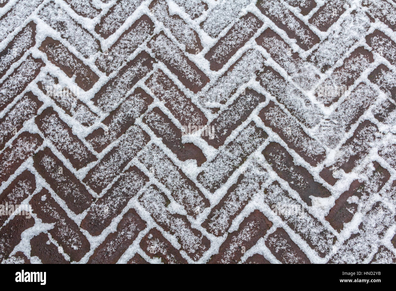 Snow On Pavement High Resolution Stock Photography and Images - Alamy