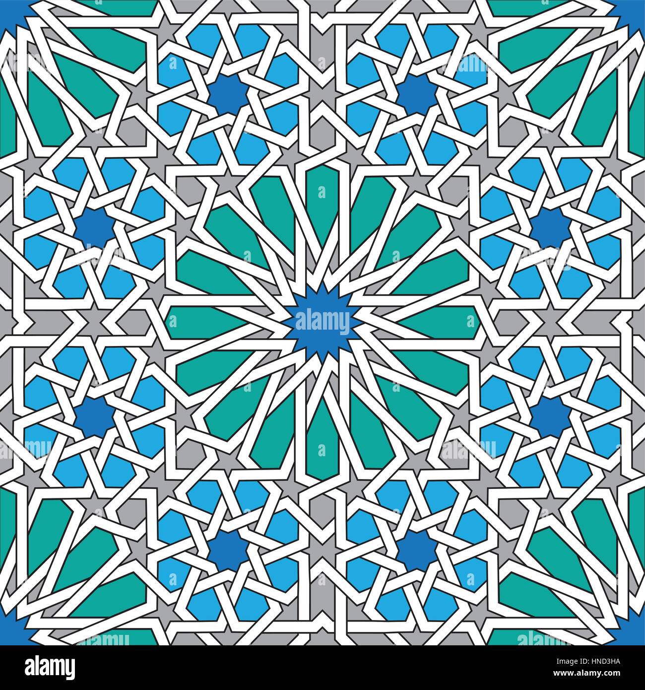 Islamic geometric seamless pattern Stock Vector Image & Art - Alamy
