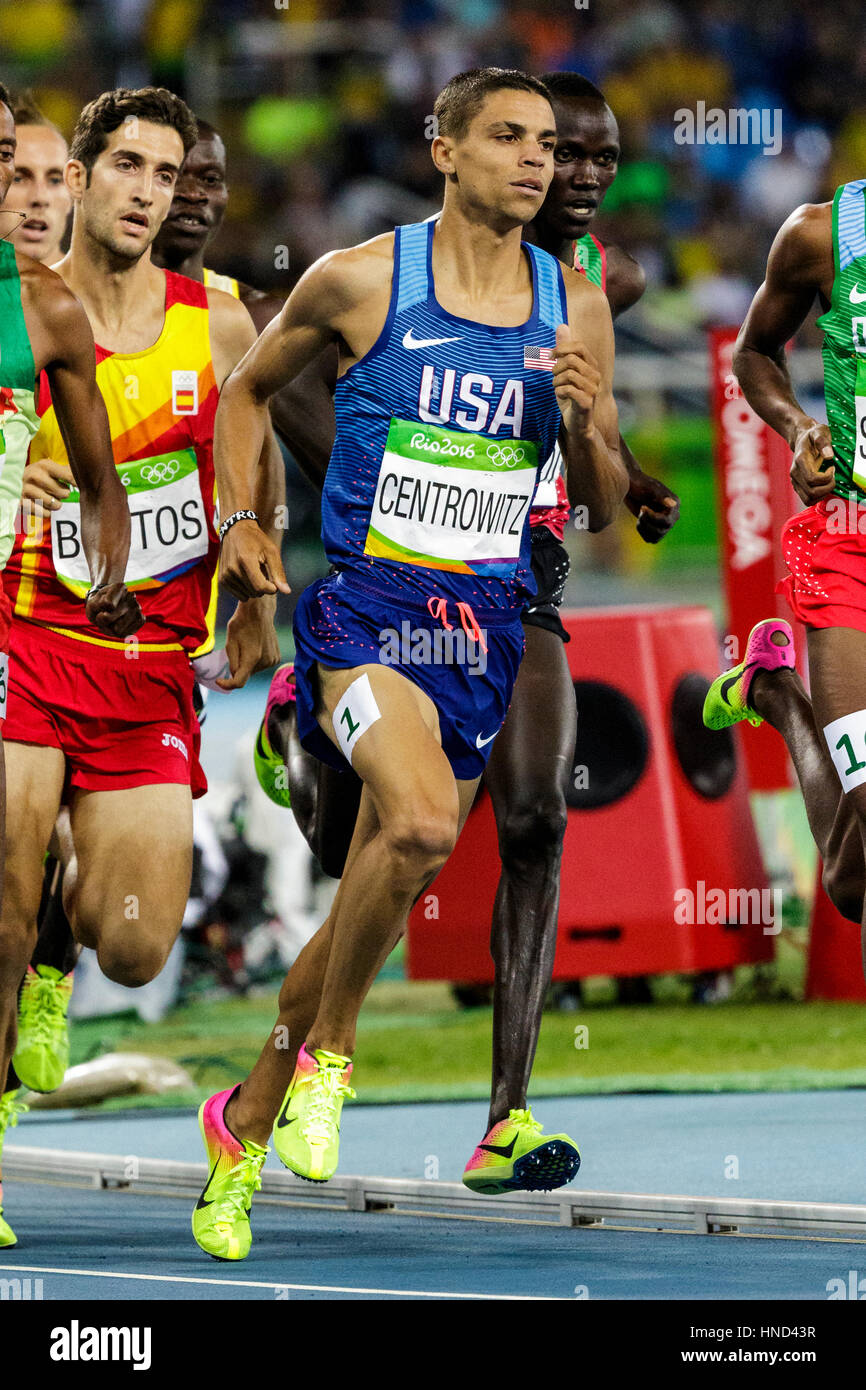 Rio de Janeiro, Brazil. 18 August 2016. Athletics, Matthew Centrowitz ...