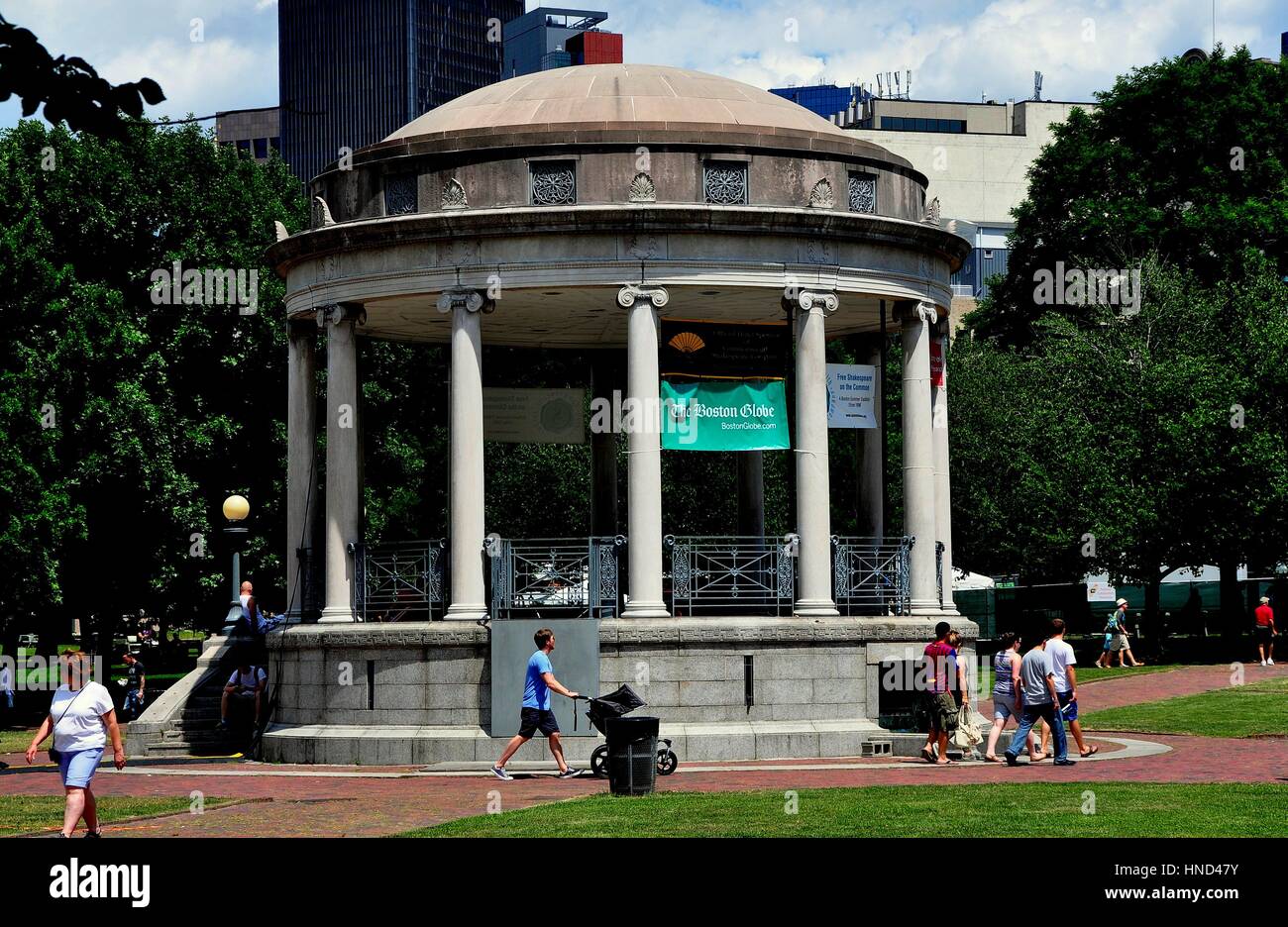 Bandstand on boston common hi-res stock photography and images - Alamy