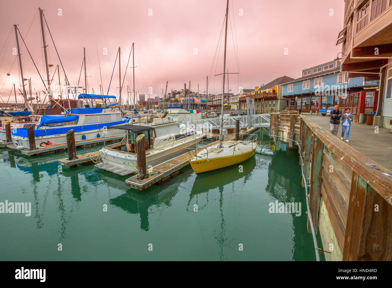 Fisherman wharf hi-res stock photography and images - Alamy