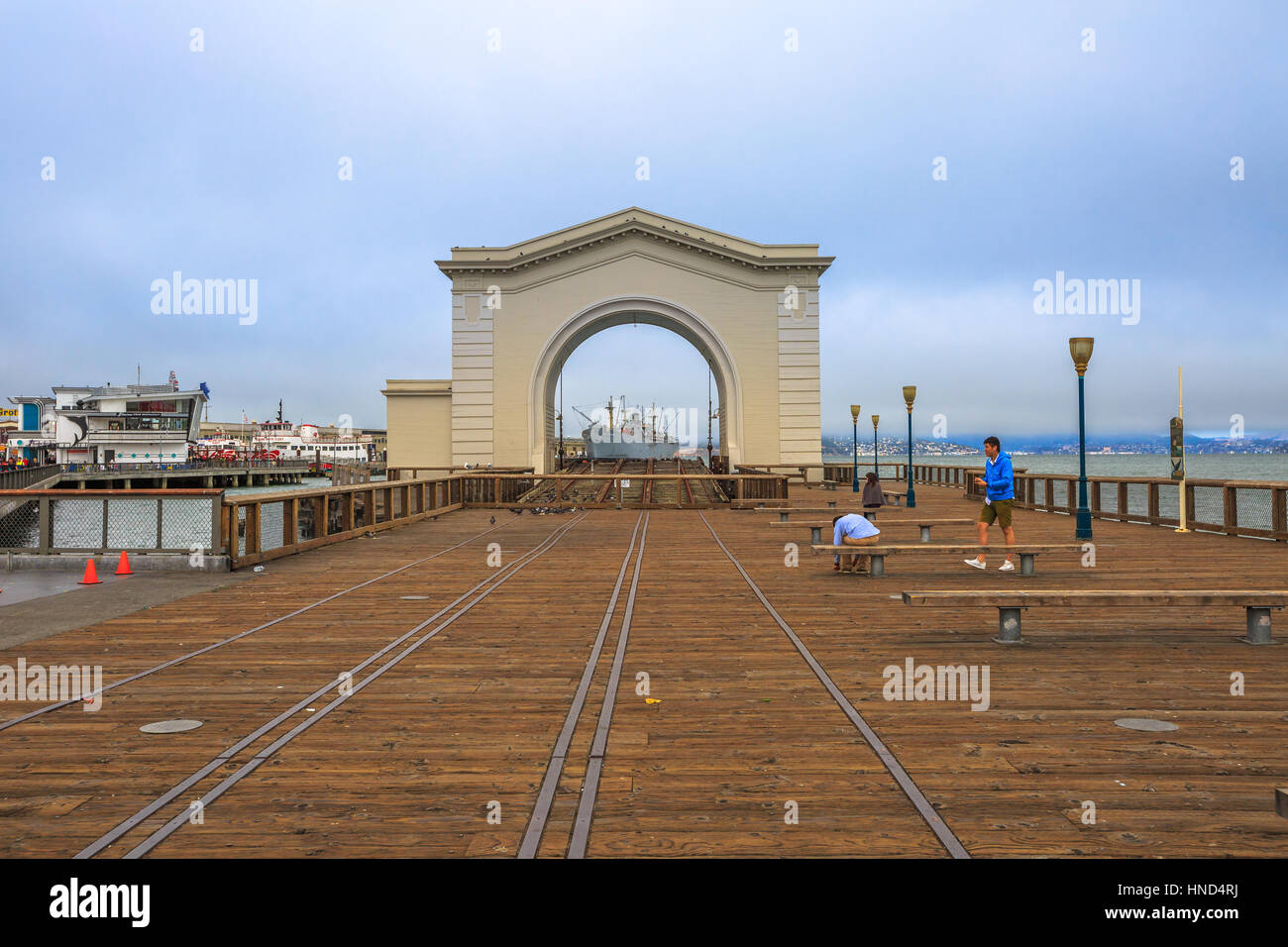 Old port city gate hi-res stock photography and images - Alamy