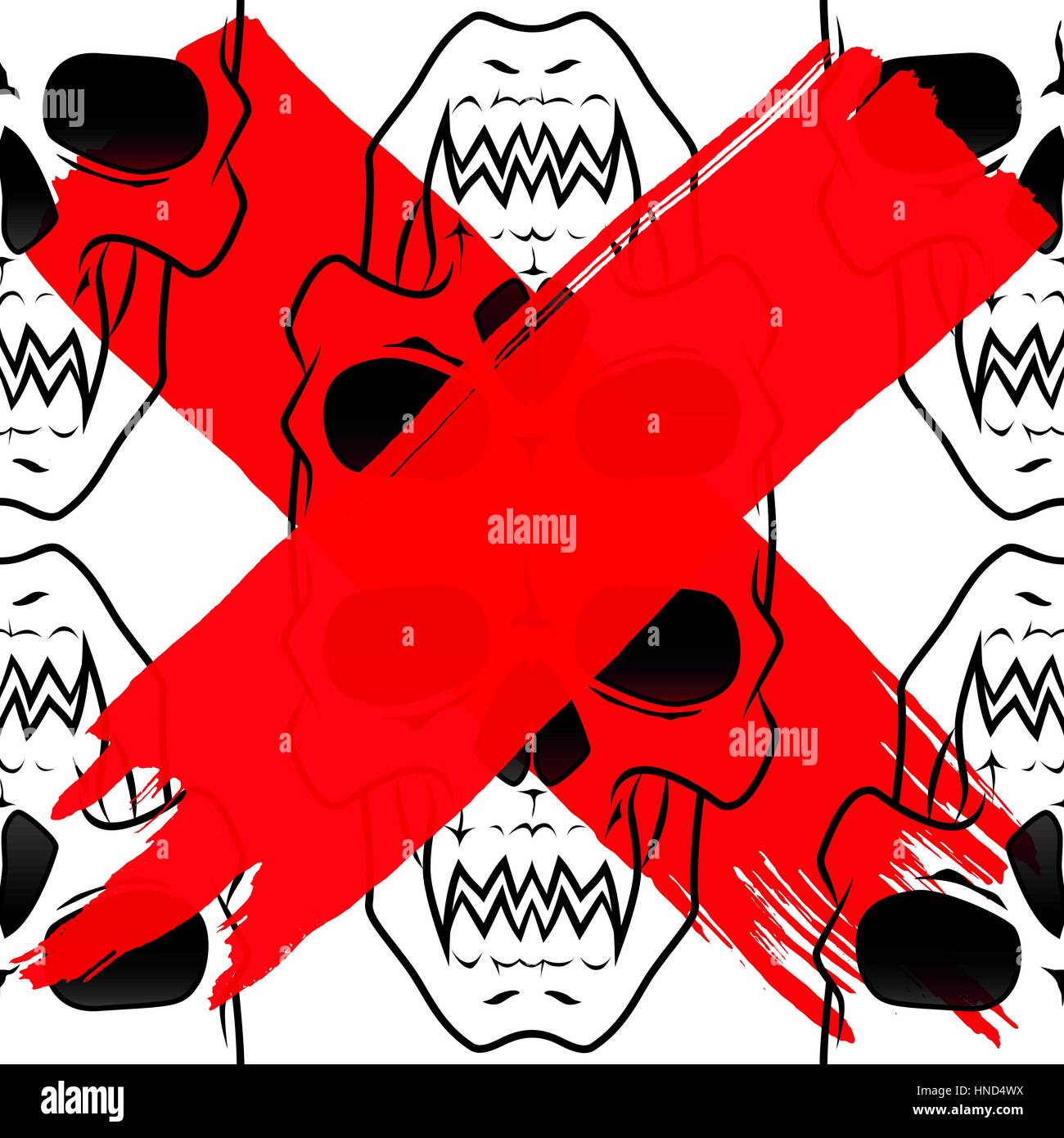 Red double cross Stock Vector Images - Alamy