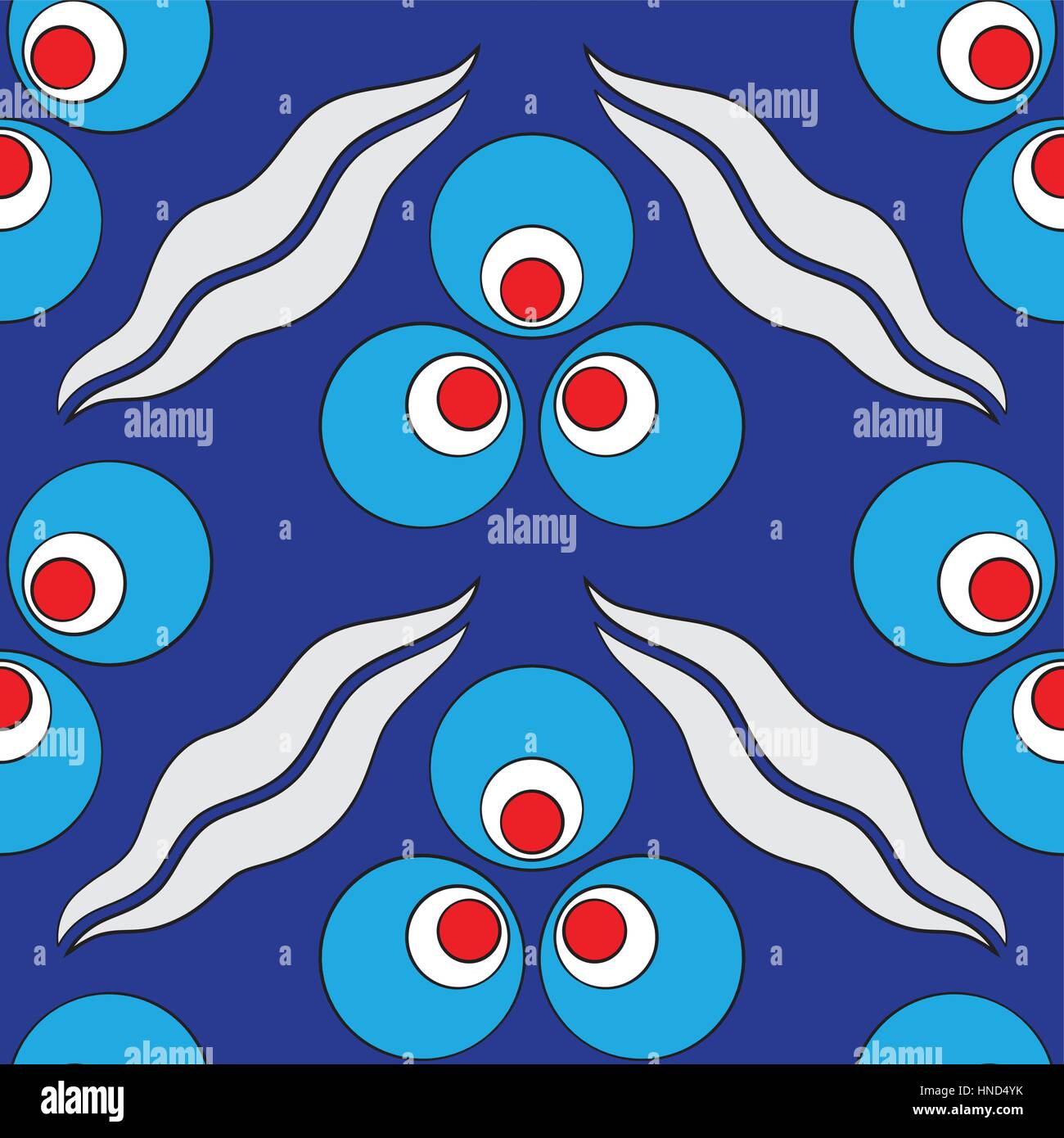 Traditional Ottoman Cintemani Seamless Pattern Stock Vector Image & Art ...