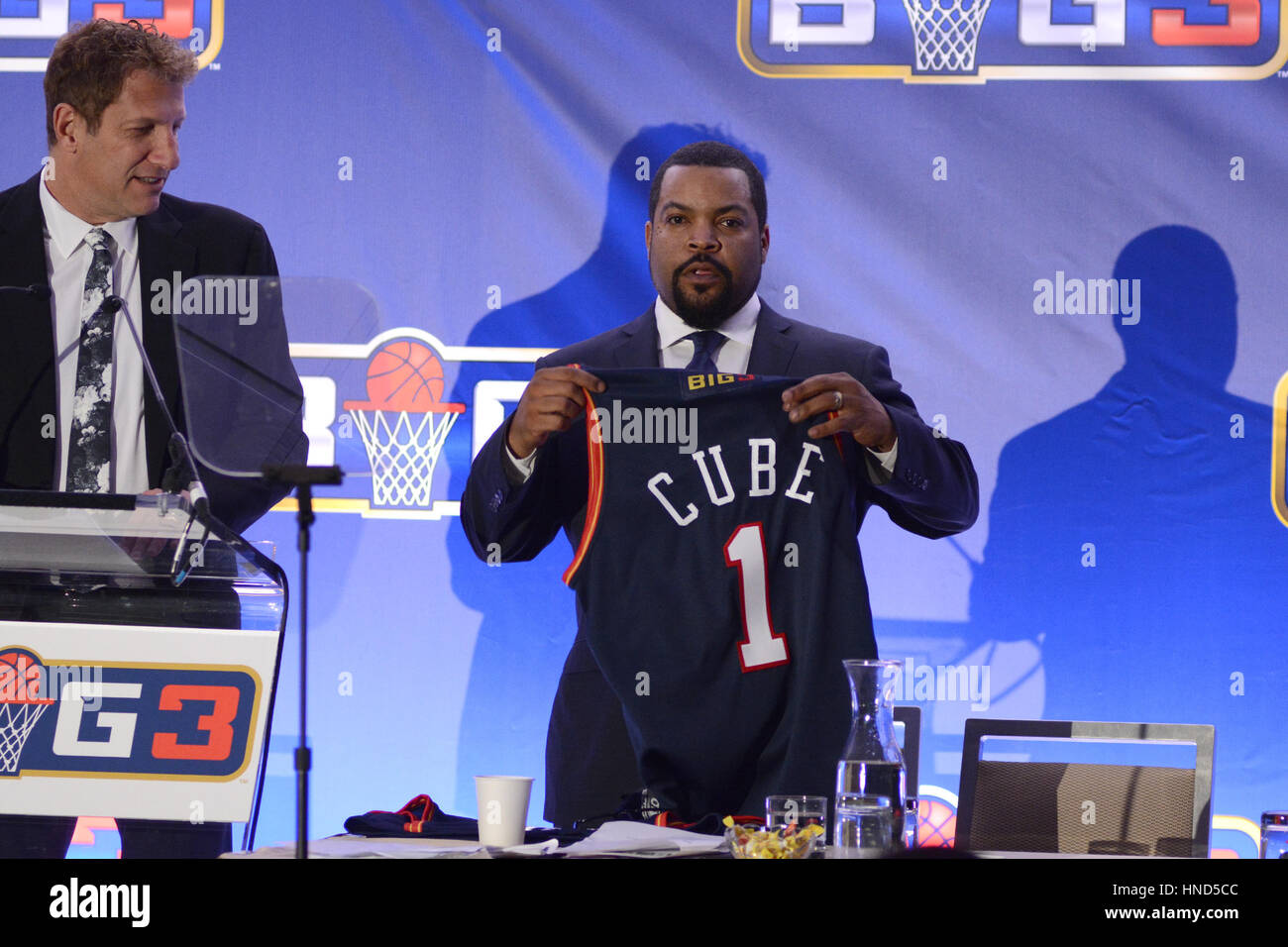 Ice Cube, NBPA Roger Mason Jr., and entertainment executive Jeff ...