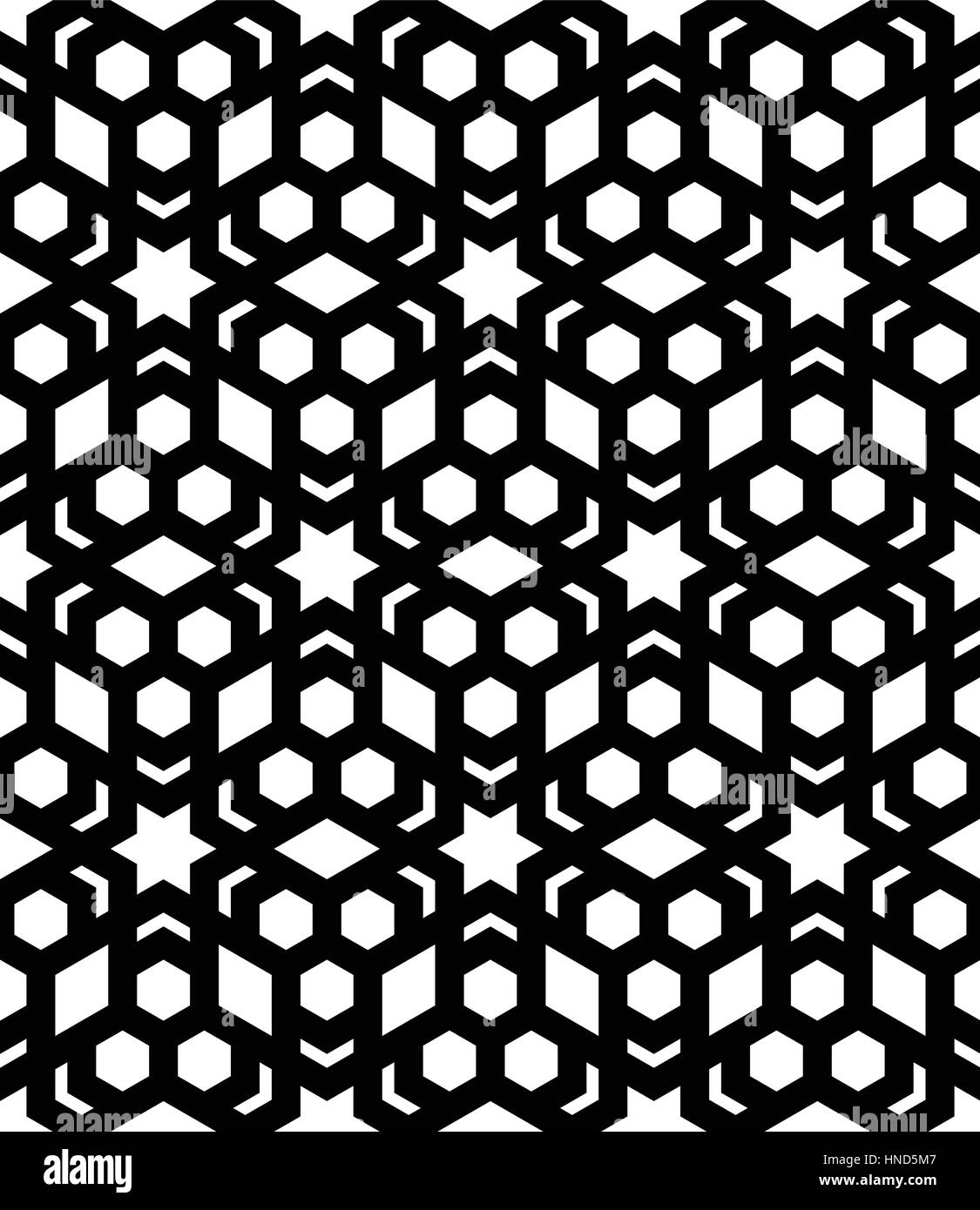 Islamic arabic seamless vector Black and White Stock Photos & Images ...