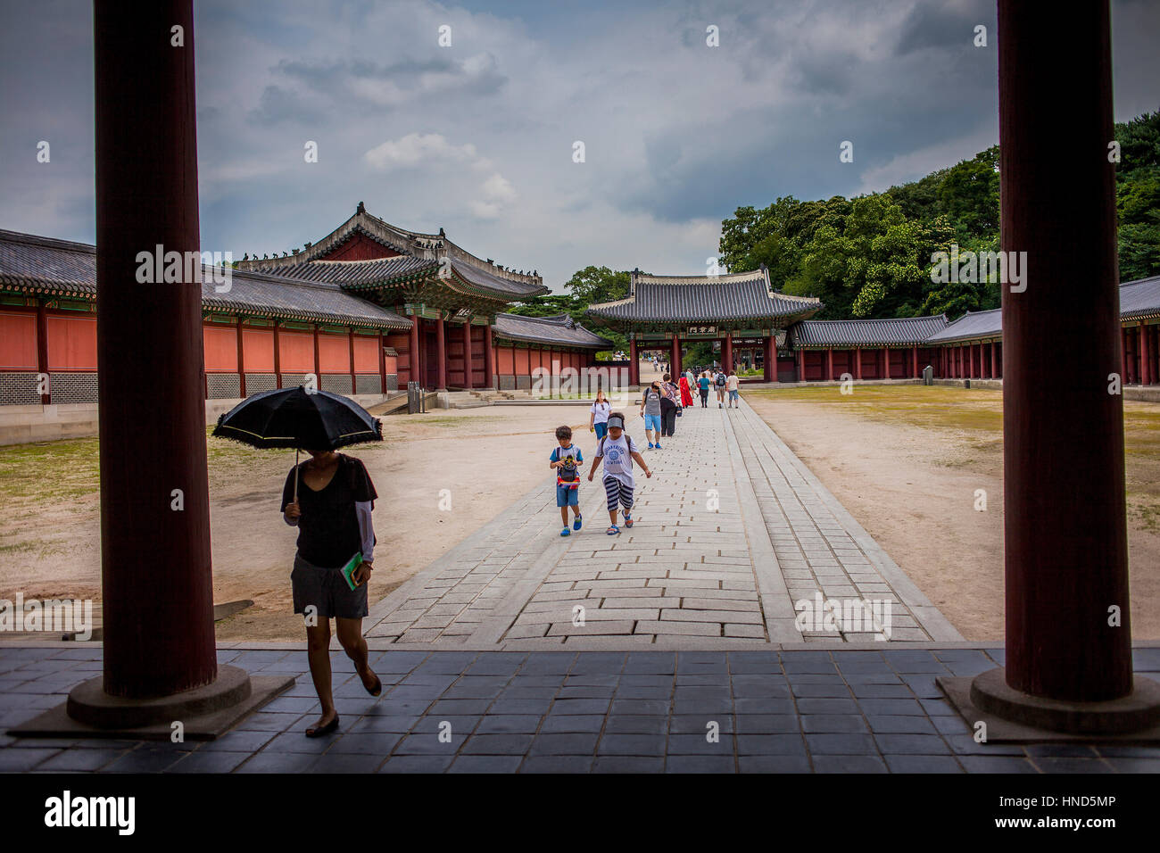 Traditional, architecture, Changgyeonggung Palace, Jongno-gu, Seoul ...