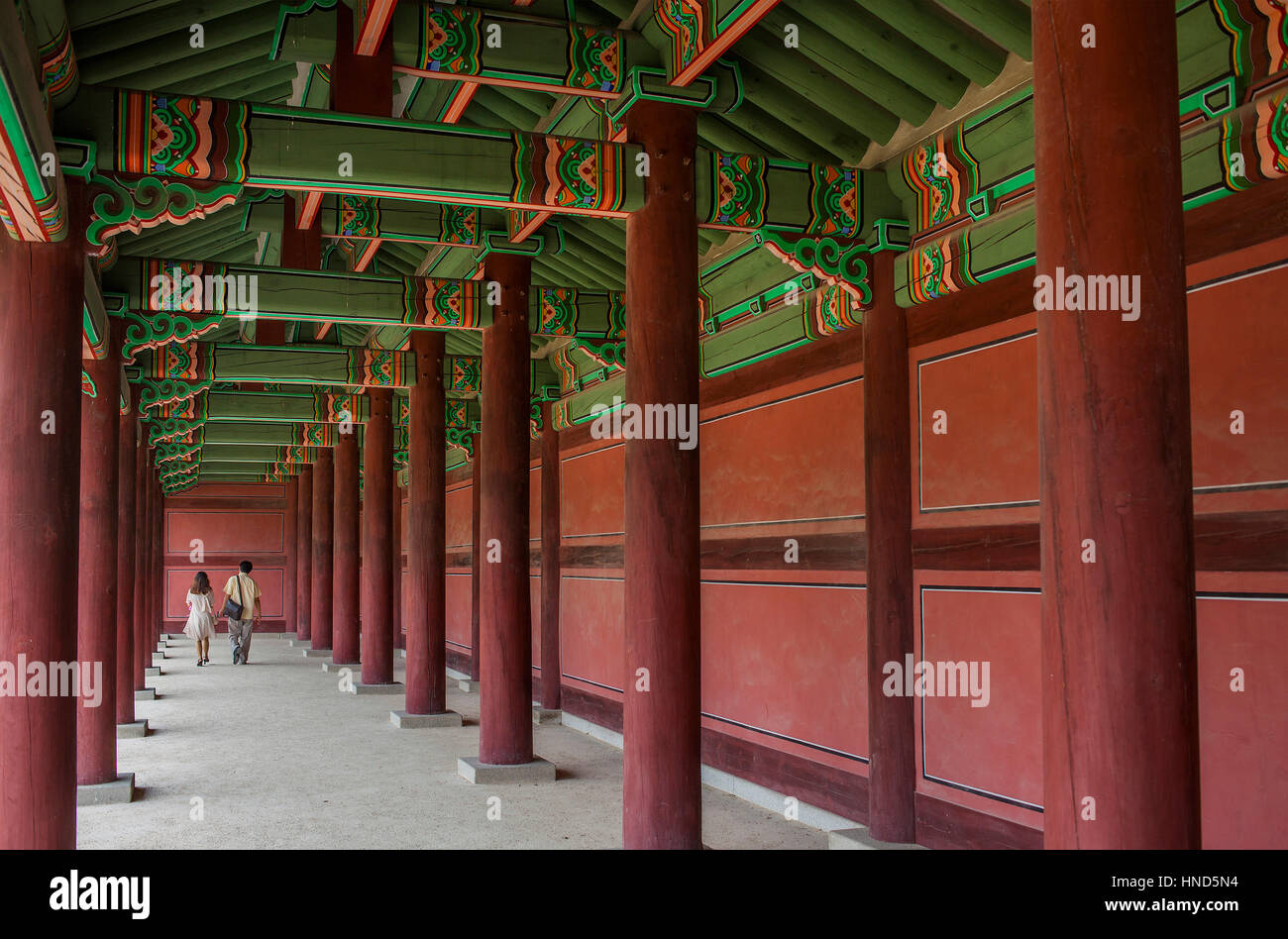 Traditional, architecture, Changgyeonggung Palace, Jongno-gu, Seoul ...