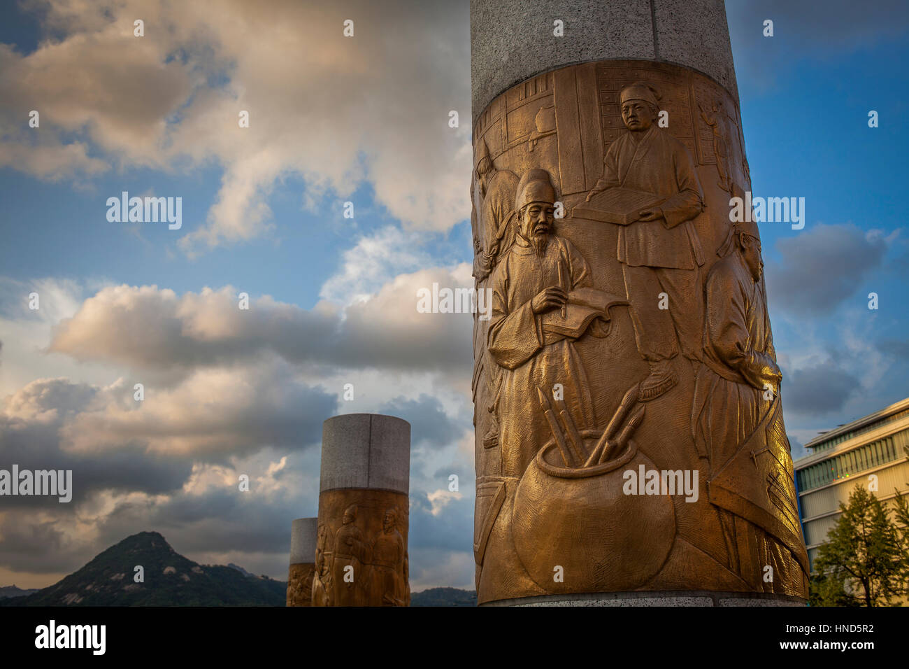 Statue of king sae jong dae hi-res stock photography and images - Alamy