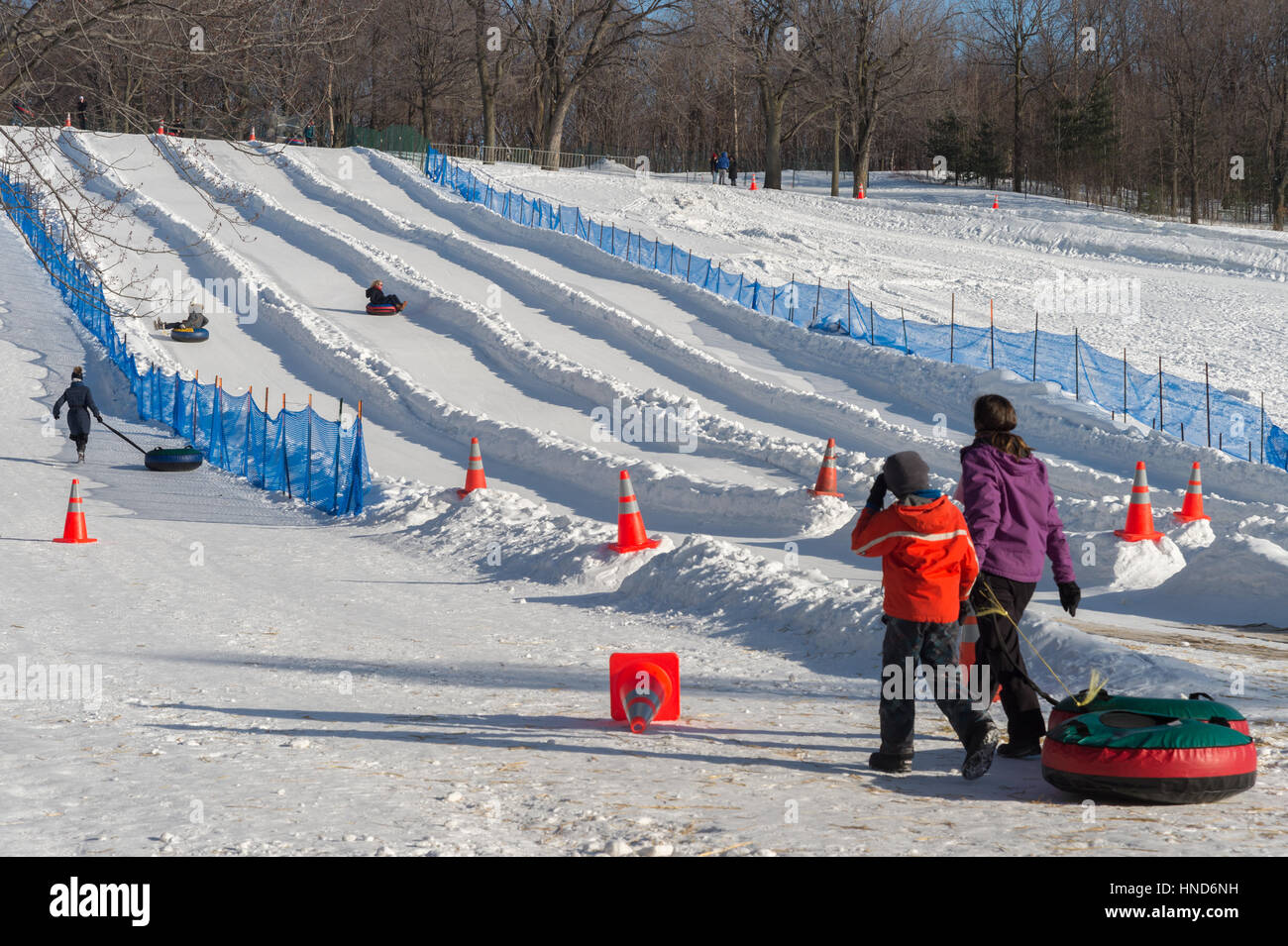 Snow Tubing High Resolution Stock Photography and Images - Alamy