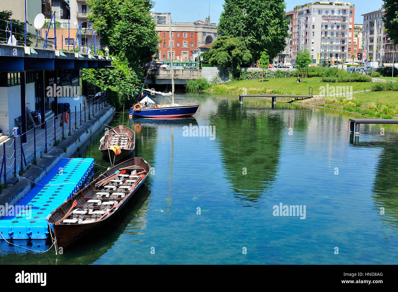 Darsena milan hi-res stock photography and images - Alamy