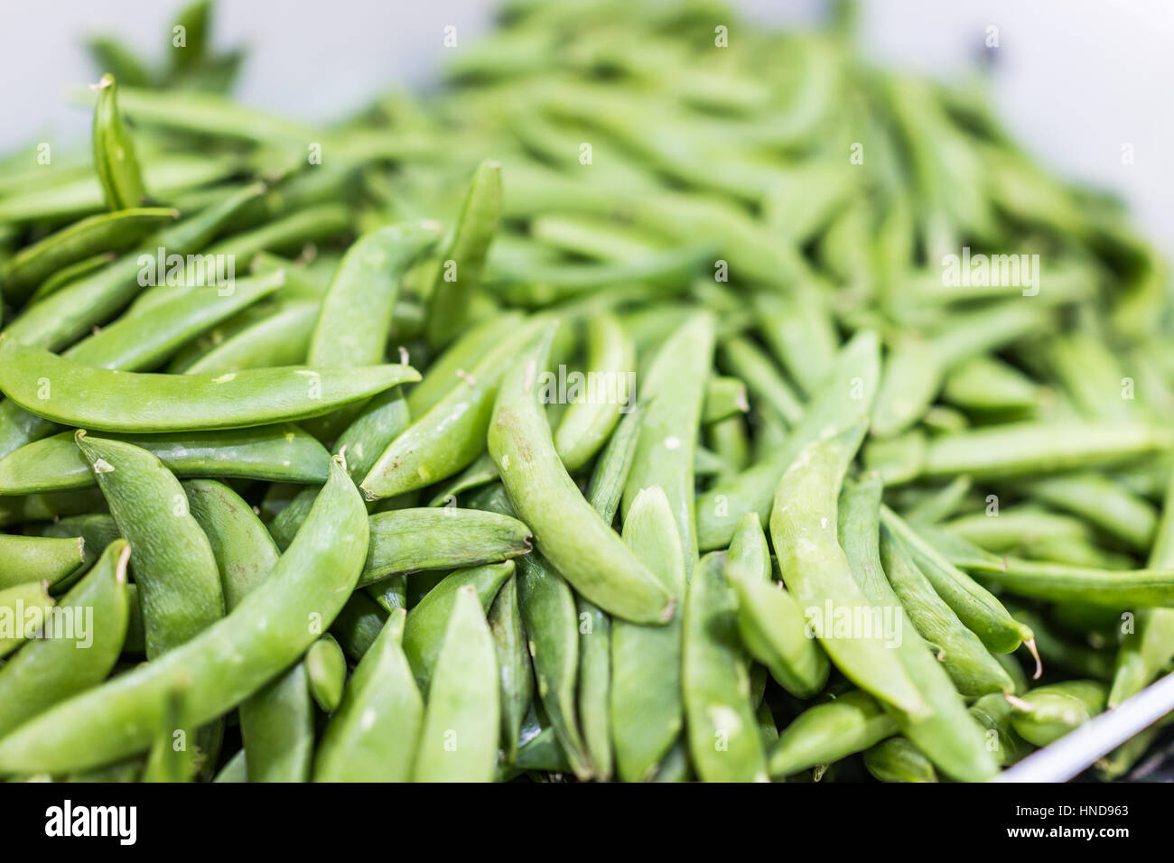 Stale sugar snap peas macro closeup Stock Photo - Alamy