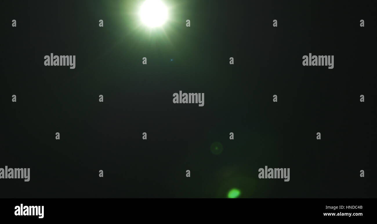 green lens flare artifacts over black background for overlay, 4k photo ...