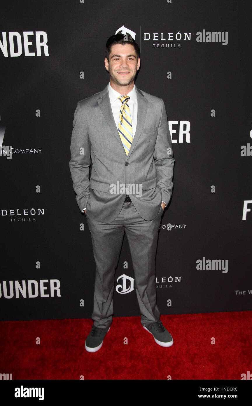 'The Founder' Premiere held at the Cinerama Dome at the ArcLight ...