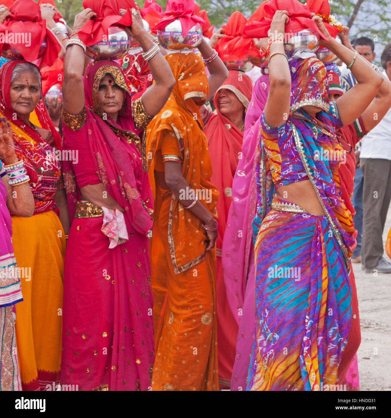 National dress of women of rajasthan hi-res stock photography and ...