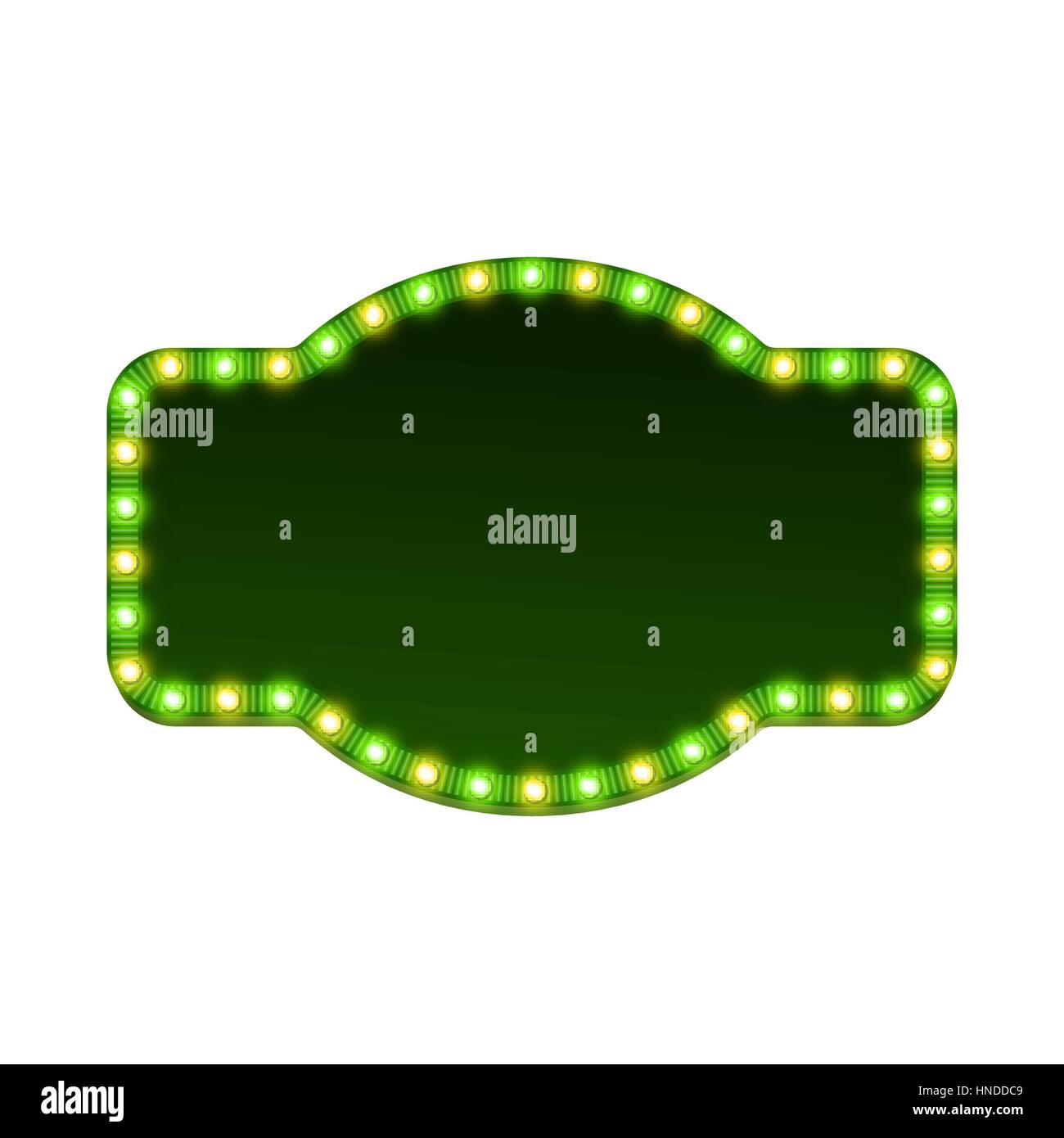 Marquee lights border hi-res stock photography and images - Alamy