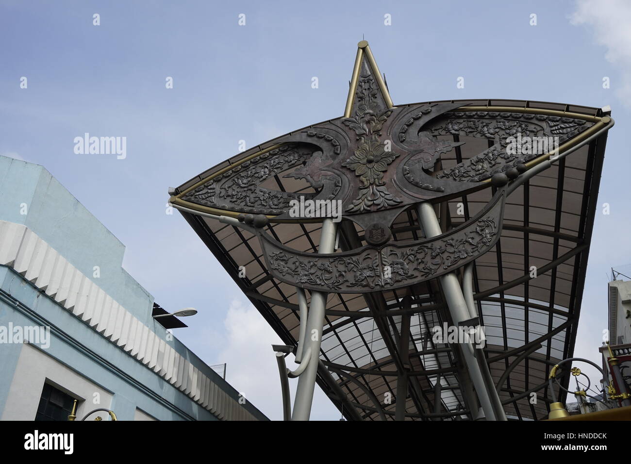 kite sculpture at Kasturi Walk, Central Market, Kuala Lumpur Stock ...