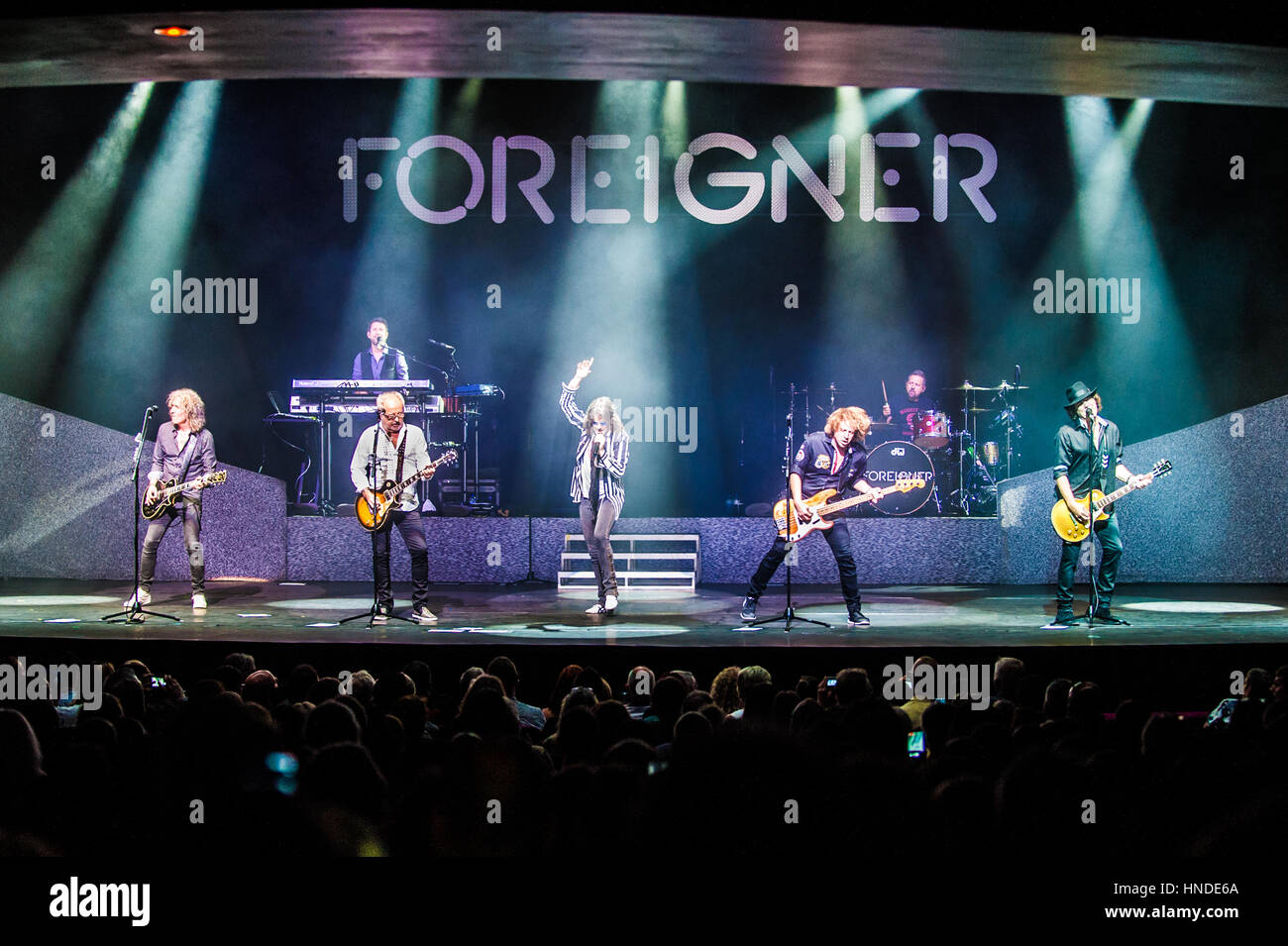 Foreigner Live in London Stock Photo - Alamy