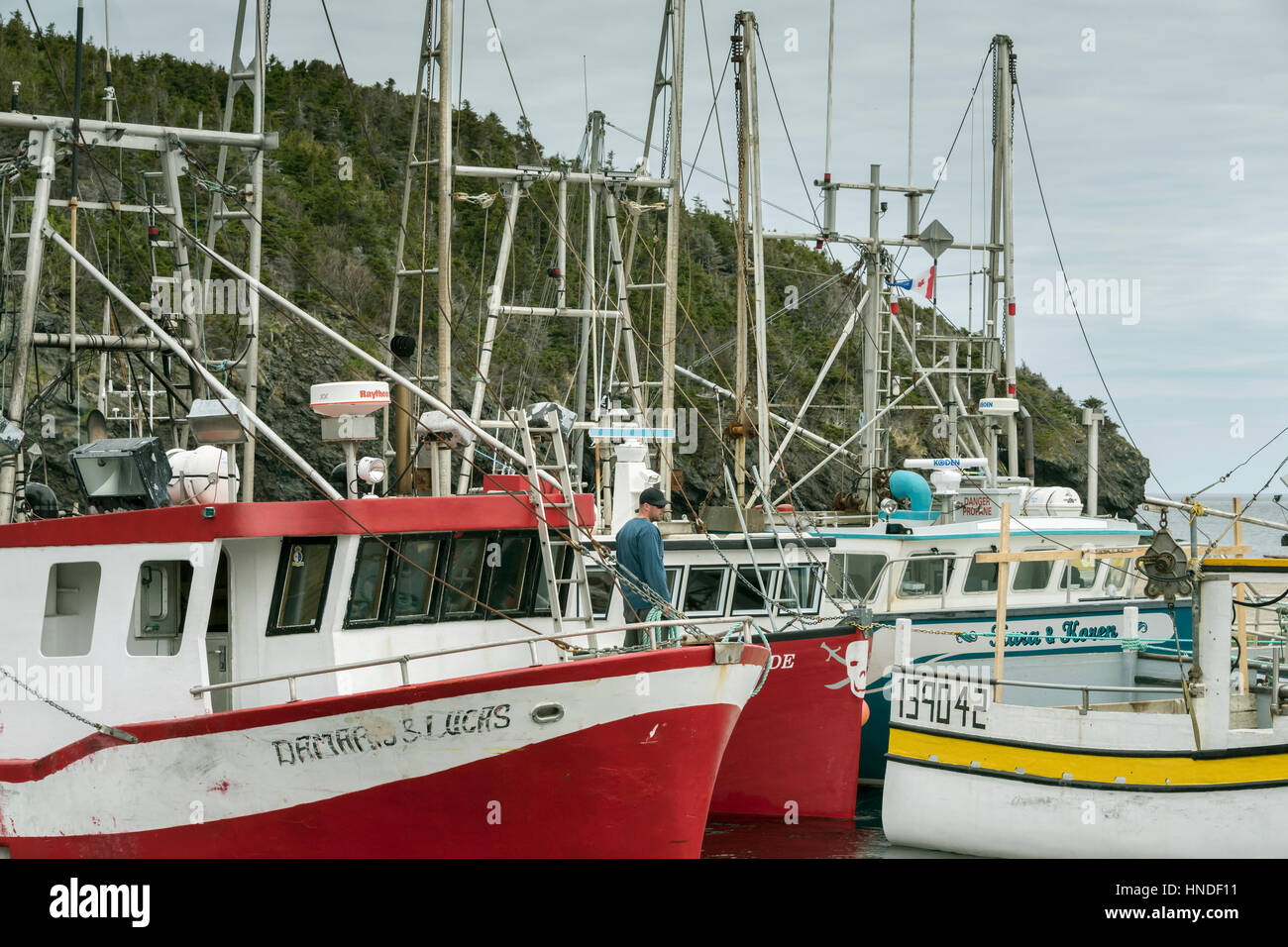 Newfoundland trawlers hi-res stock photography and images - Alamy