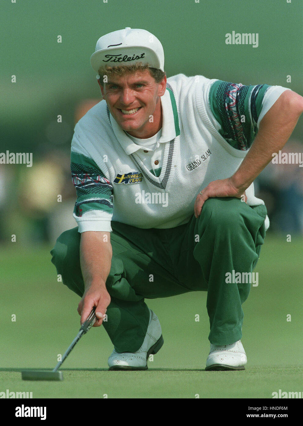JESPER PARNEVIK SWEDEN 09 February 1995 Stock Photo - Alamy