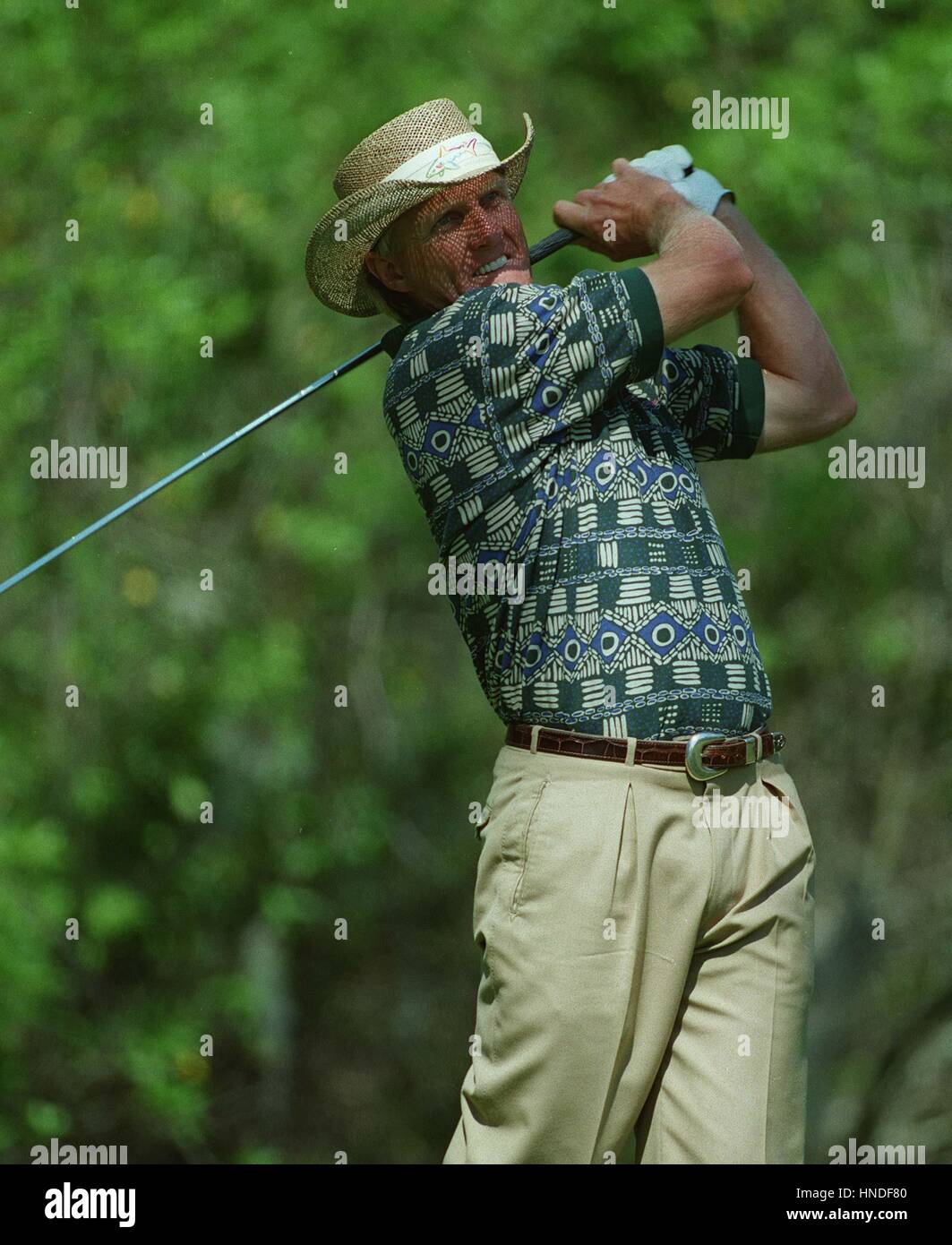 GREG NORMAN AUSTRALIA 29 March 1995 Stock Photo - Alamy