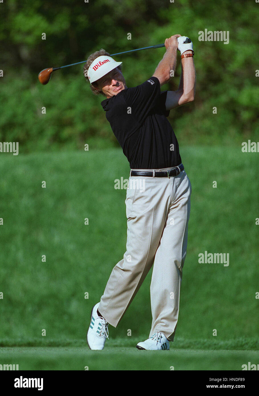 BERNHARD LANGER GERMANY 29 March 1995 Stock Photo - Alamy