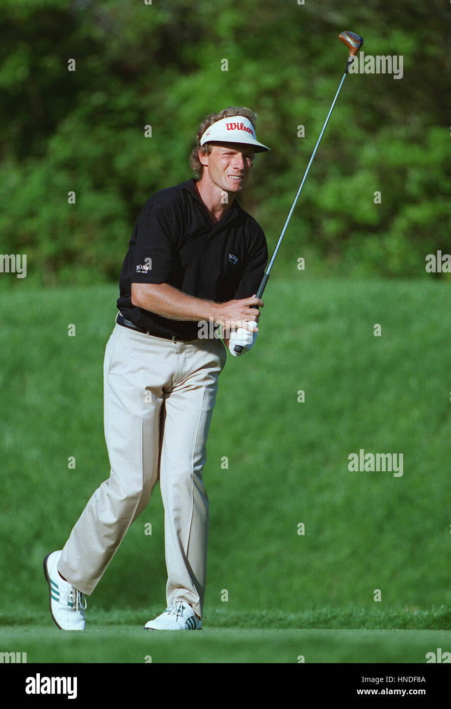 BERNHARD LANGER GERMANY 29 March 1995 Stock Photo - Alamy