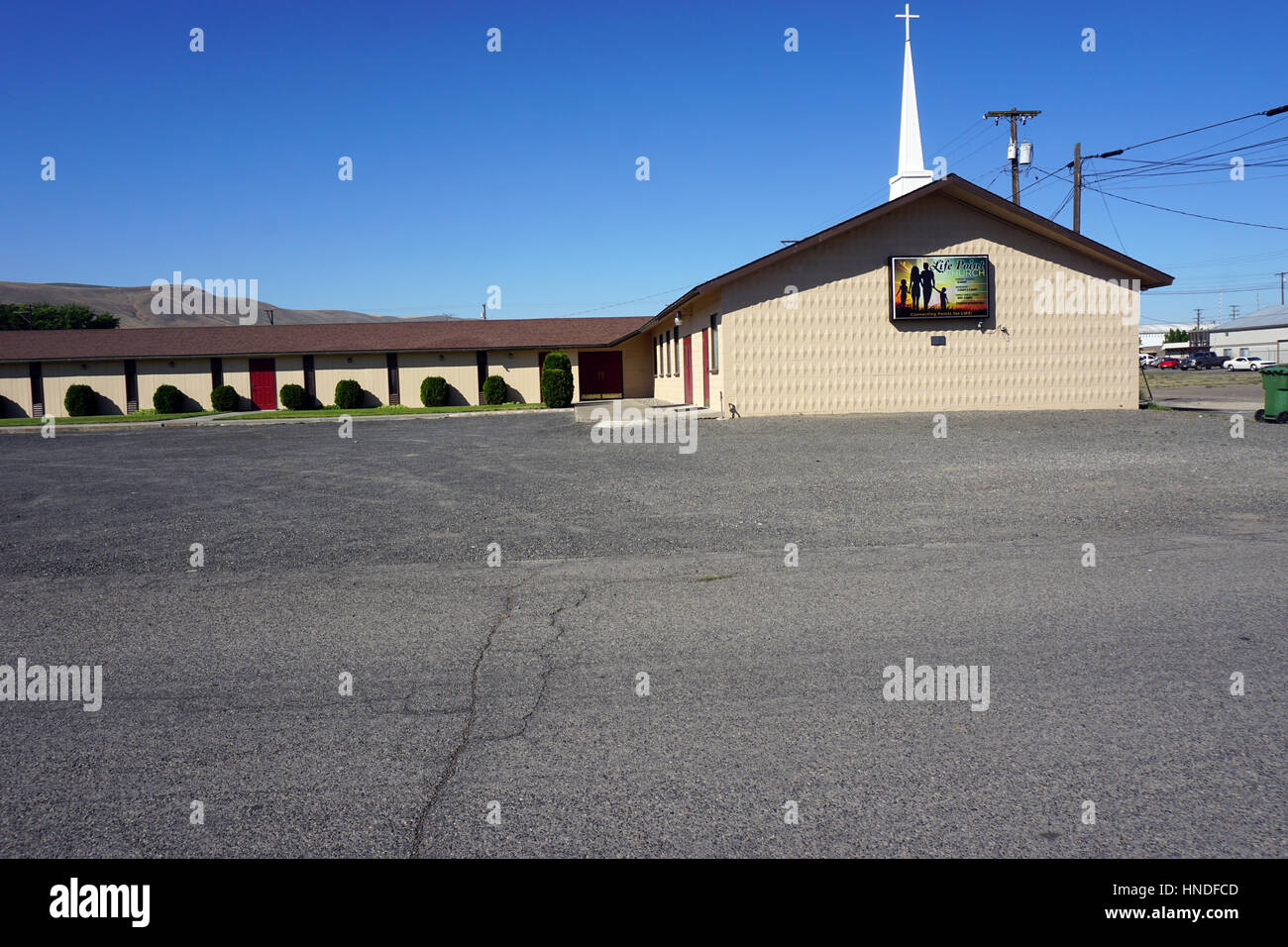 Community Church building Stock Photo - Alamy