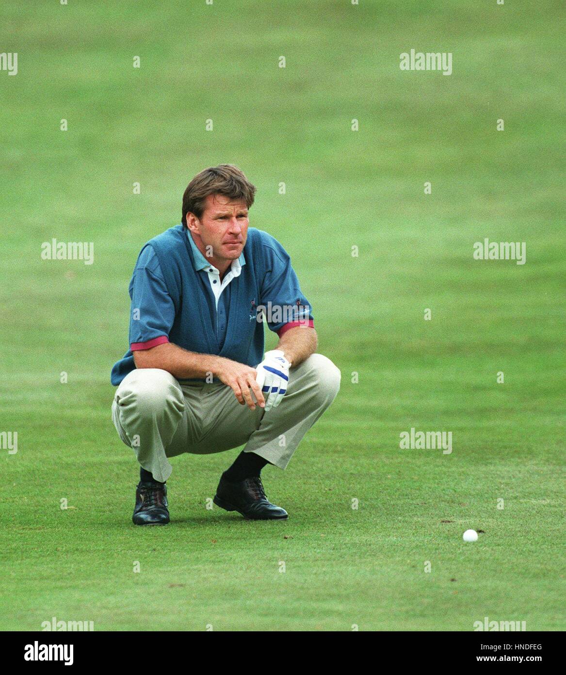NICK FALDO ENGLAND 28 May 1995 Stock Photo - Alamy
