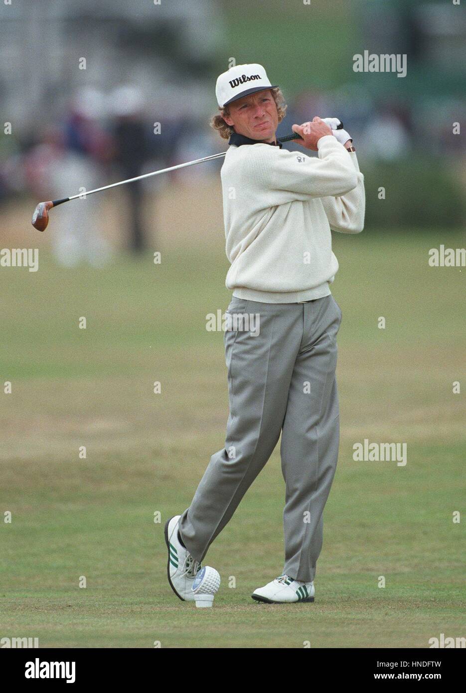 BERNHARD LANGER BRITISH OPEN ST.ANDREWS 25 July 1995 Stock Photo - Alamy