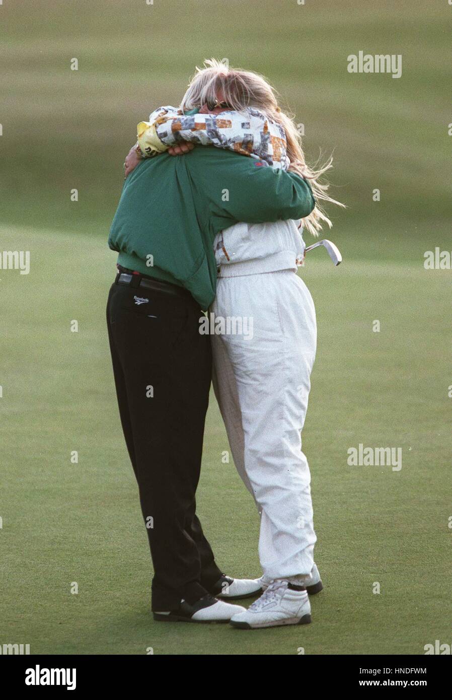 JOHN DALY AND WIFE BRITISH OPEN ST.ANDREWS 25 July 1995 Stock Photo - Alamy